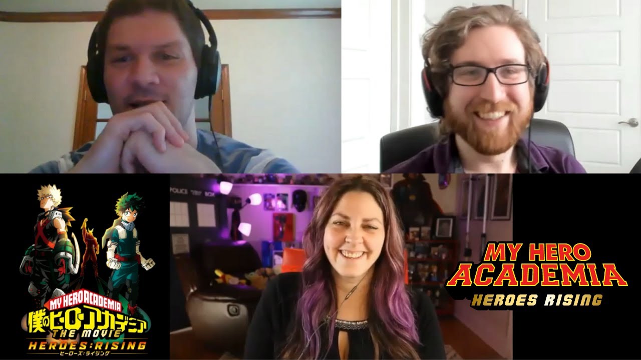 Clifford Chapin & Justin Briner Interview | My Hero Academia: Heroes ...