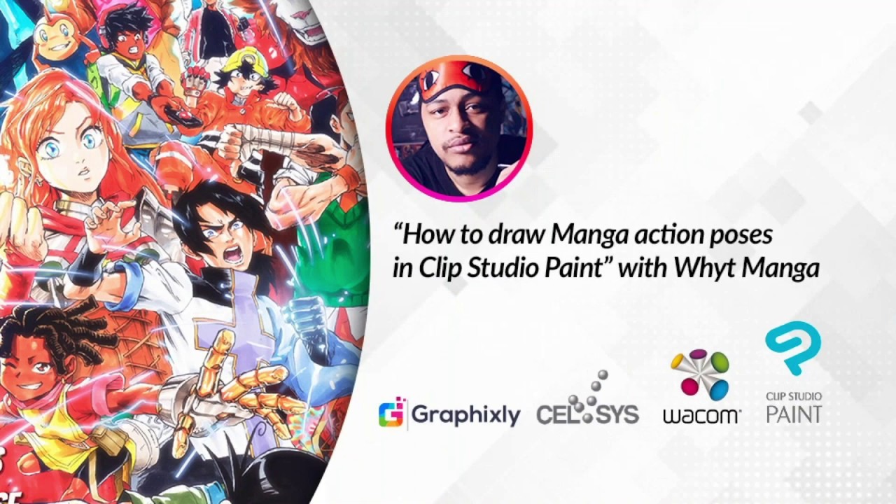 Drawing Manga action poses in Clip Studio Paint with Whyt Manga ...