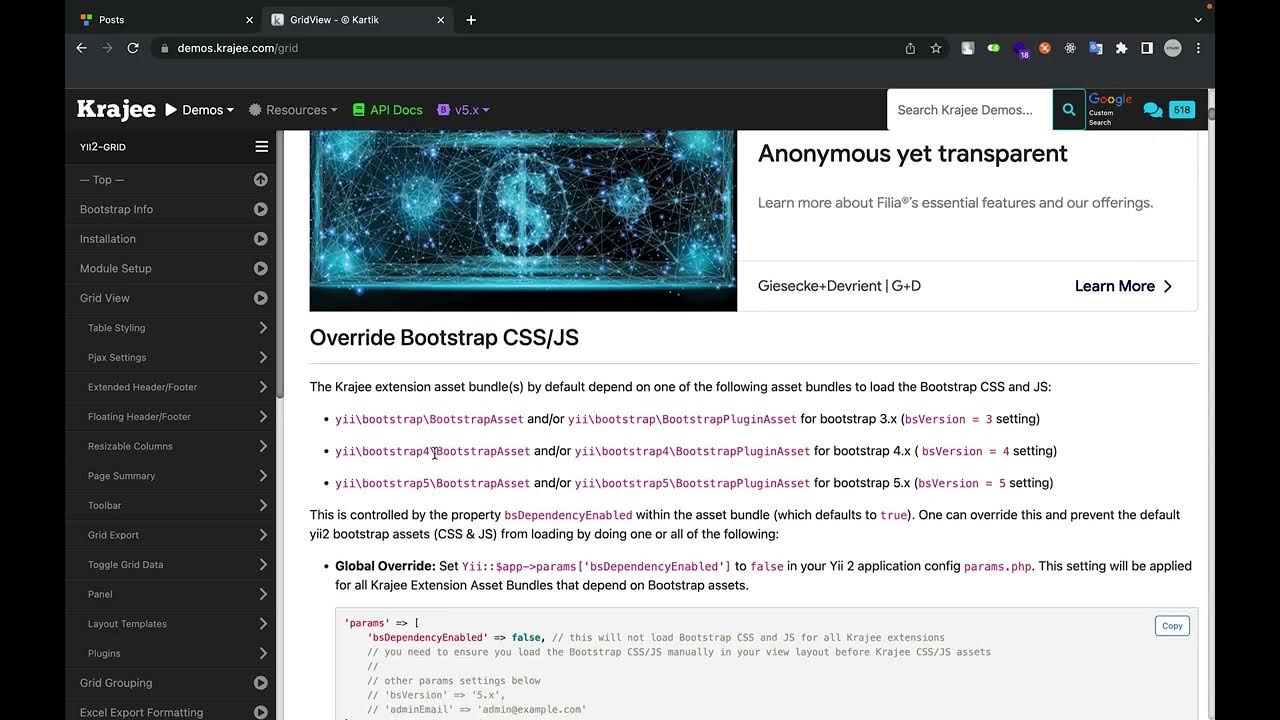 7. Tutorial Yii2 - ajax crud 2 (perbaikan gridview icon & remove bs3) - YouTube