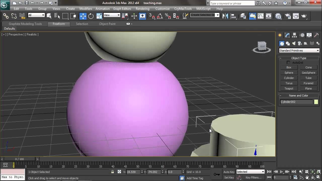 Intro to 3D Modeling Chapter 1 - YouTube