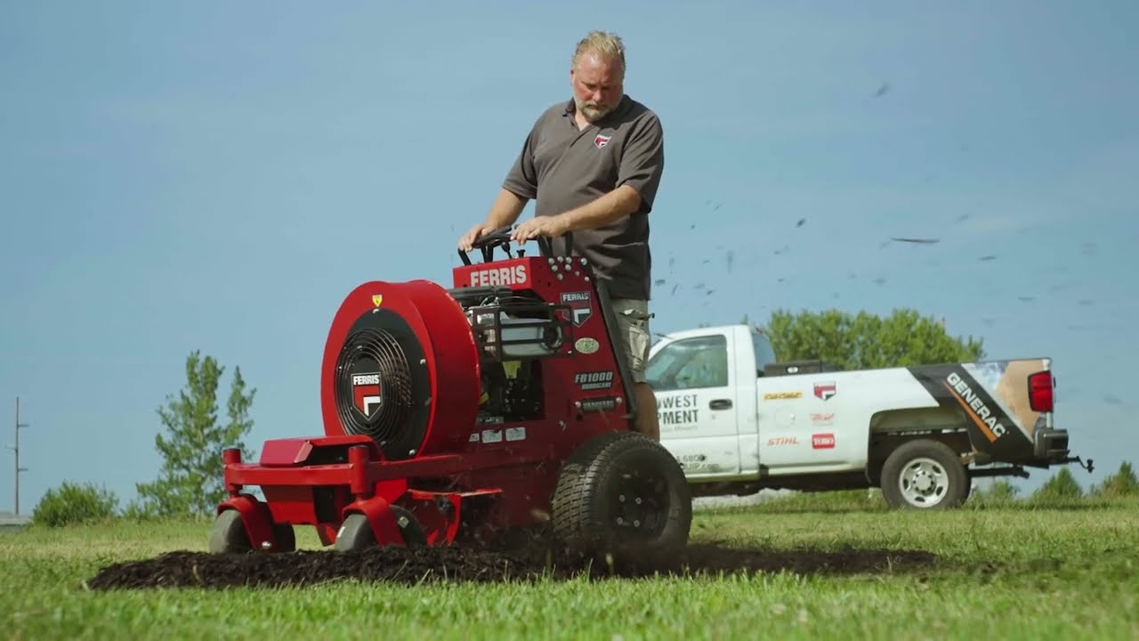 Ferris Hurricane Blowers at Midwest Equipment - YouTube