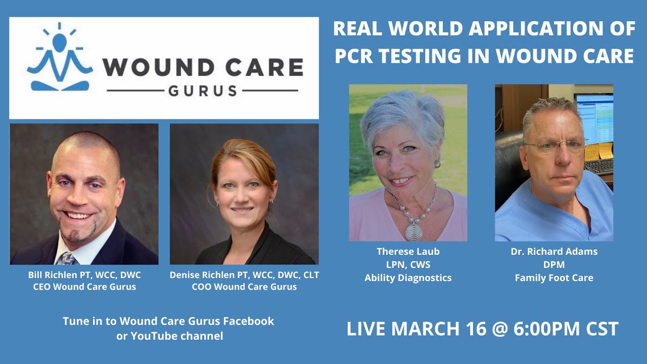 Real World Application of PCR Testing in Wound Care - YouTube