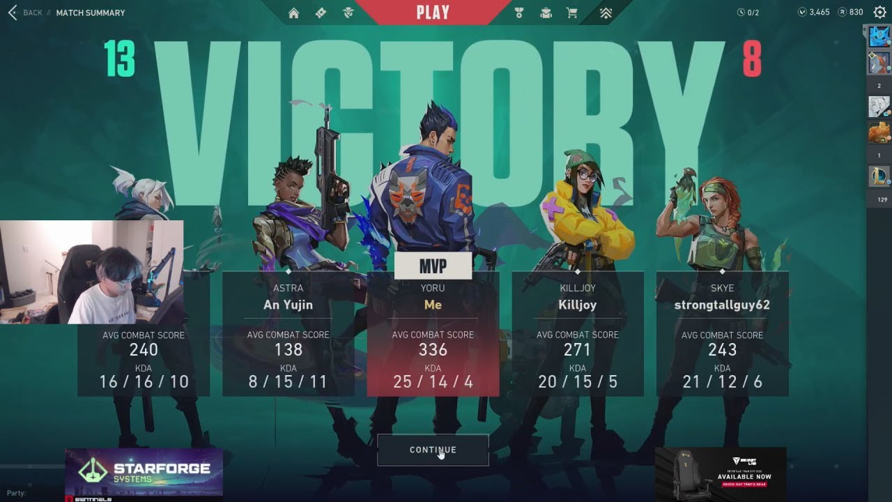 SENTINELS TENZ INSANE YORU GAMEPLAY ON PEARL - RADIANT RANK! [ VALORANT ...