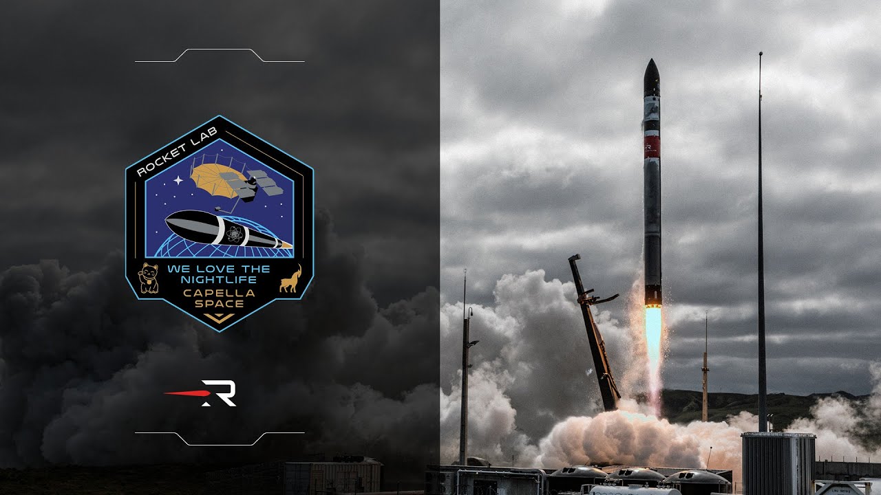 Rocket Lab 'We Love The Nightlife' Launch - YouTube