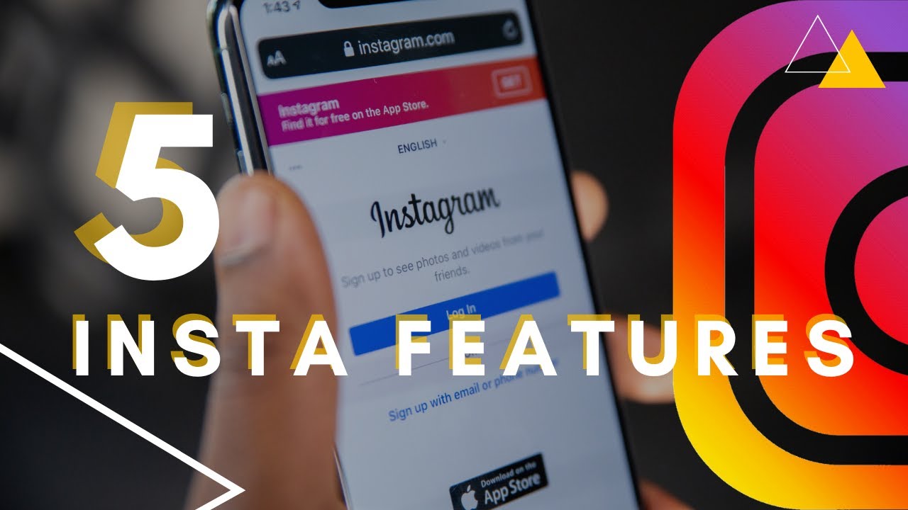 5 INSTAGRAM FEATURES || INSTA TRICKS AND TIPS - YouTube