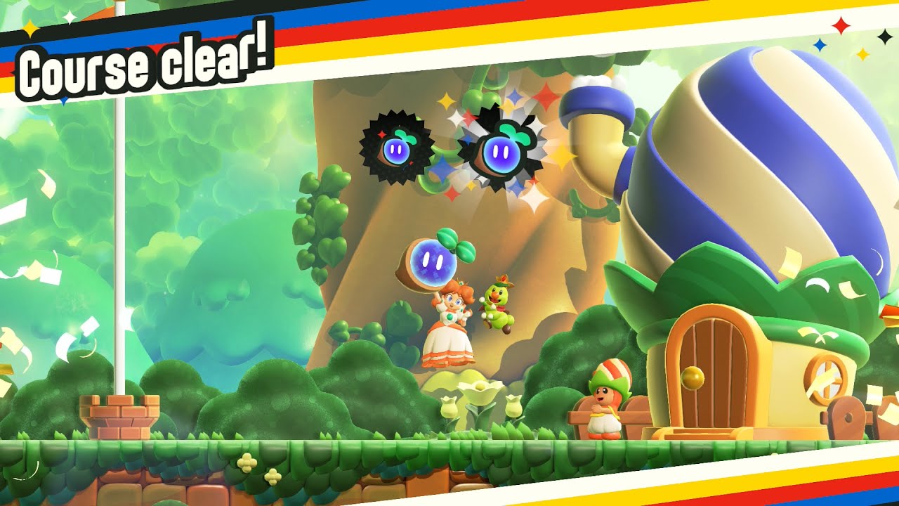 Super Mario Bros. Wonder - Daisy gameplay - Nintendo Switch - YouTube