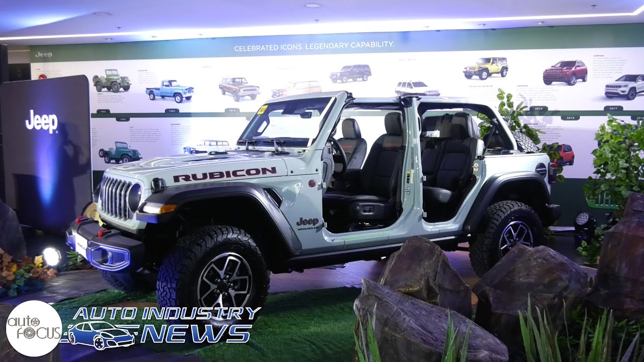 2025 Jeep Wrangler Rubicon Arrives | Auto Industry News - YouTube