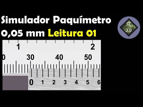 Exercício Paquímetro 0,05 mm - Metrologia (Parte 01) - YouTube
