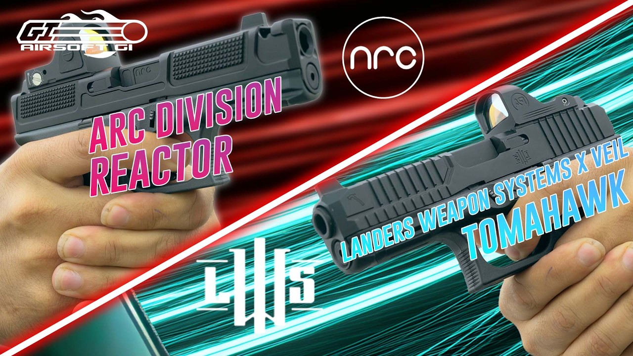 Best Airsoft G19 Gen5 Slide Kits! LWS/VEIL Tomahawk & ARC Reactor19 ...