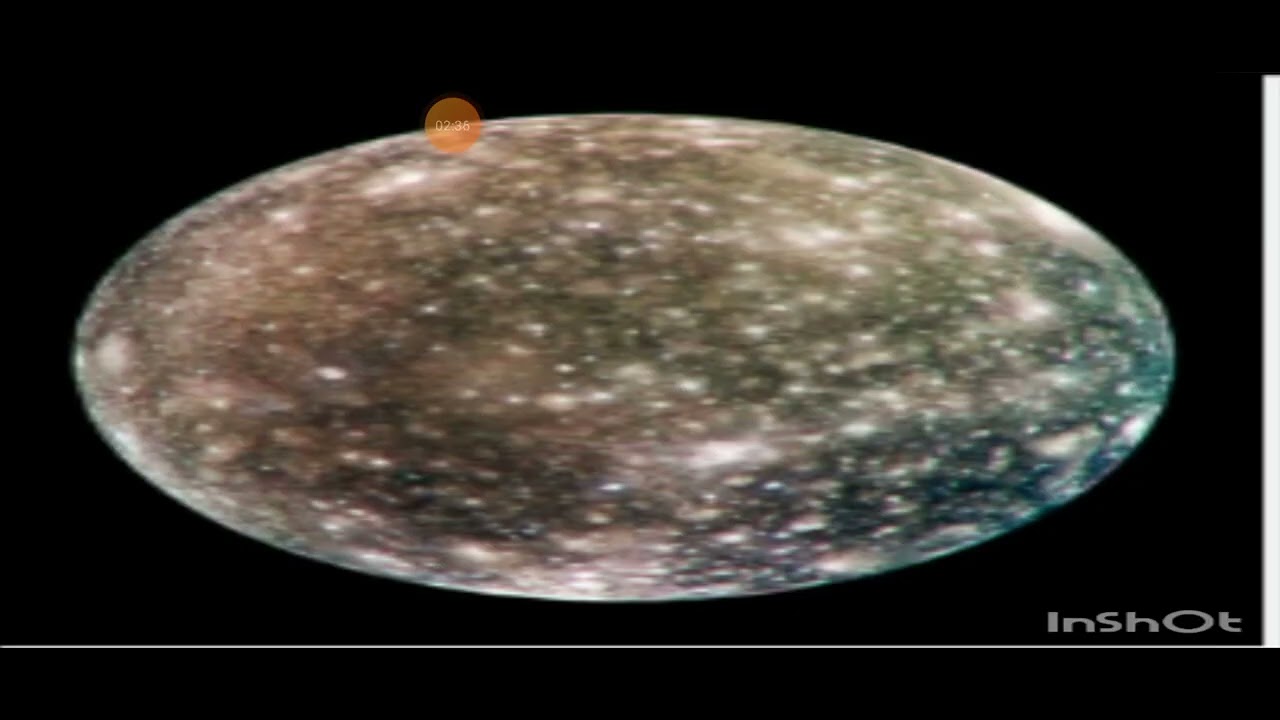 Lua Calisto (universo) a terceira maior lua do sistema solar. - YouTube