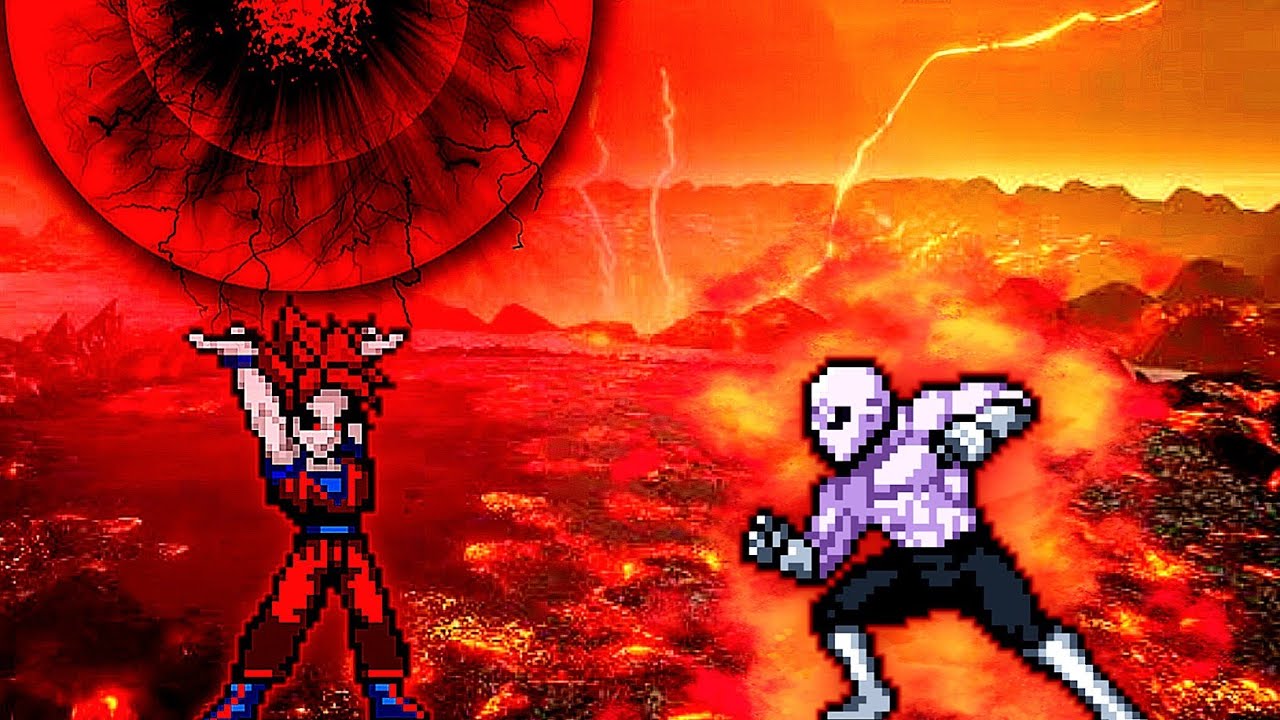 Goku Terror Final OP VS Jiren V2 OP (all form) (Zeed) in Mugen - YouTube
