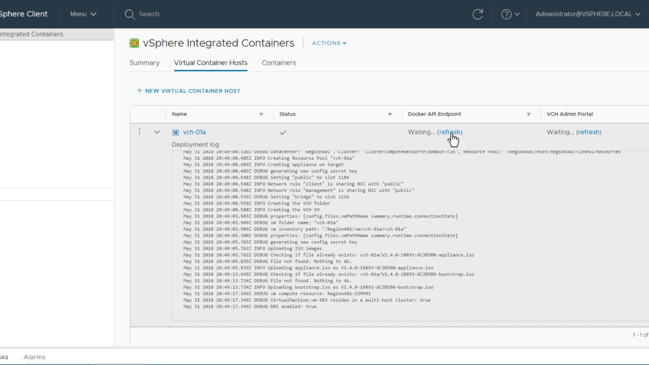 vSphere Integrated Containers (VIC) Networking with NSX - YouTube