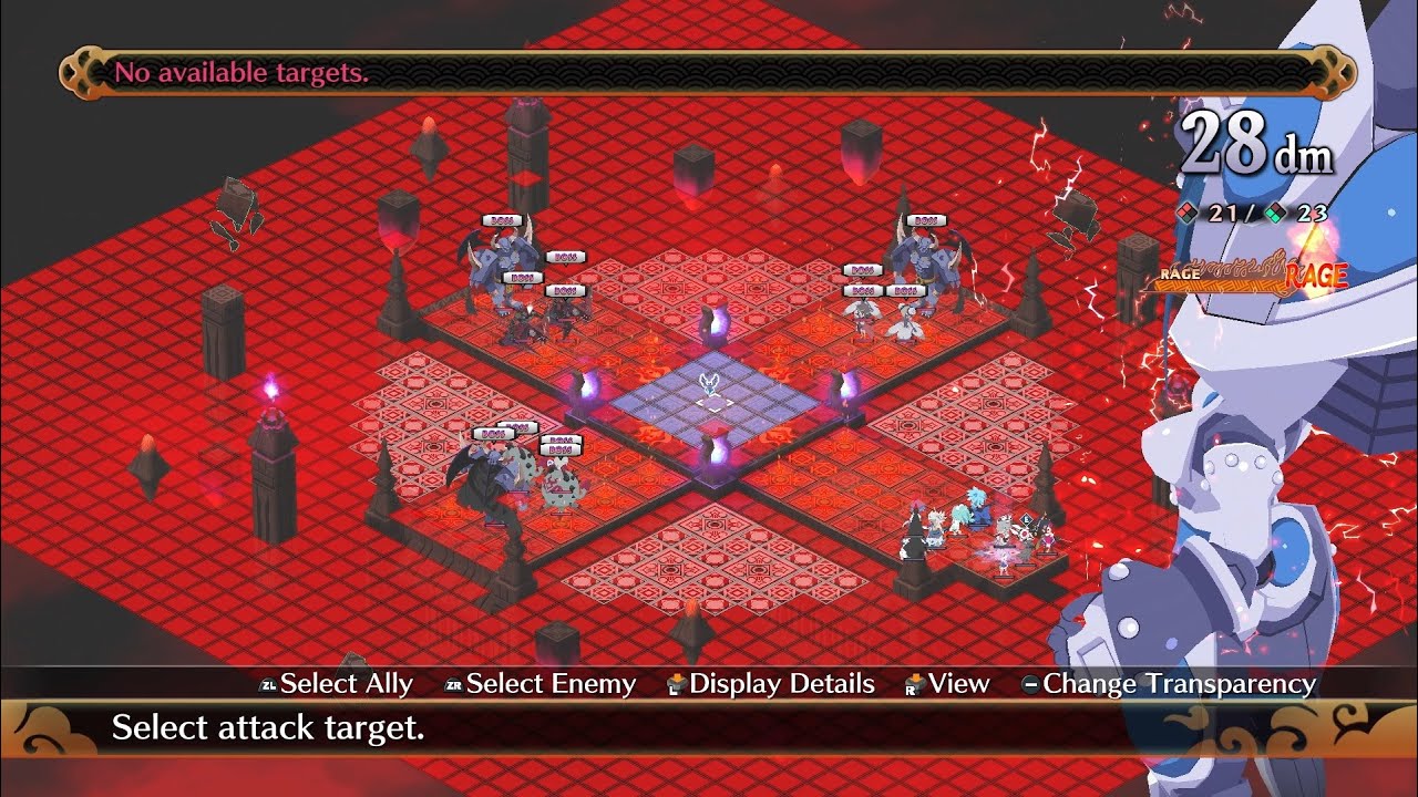Disgaea 7 - War Lady VS Carnage Baal 4 (0 star) with sub-optimal ...