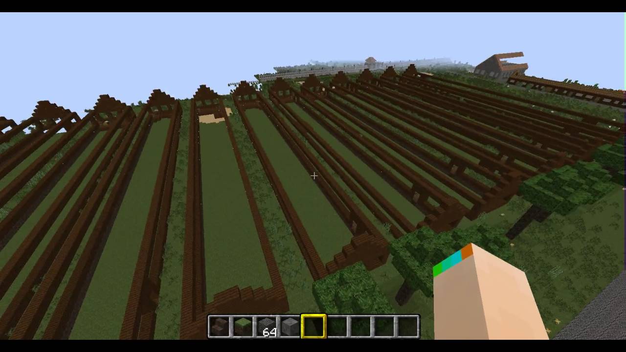 Minecraft Dachau Bauen - YouTube