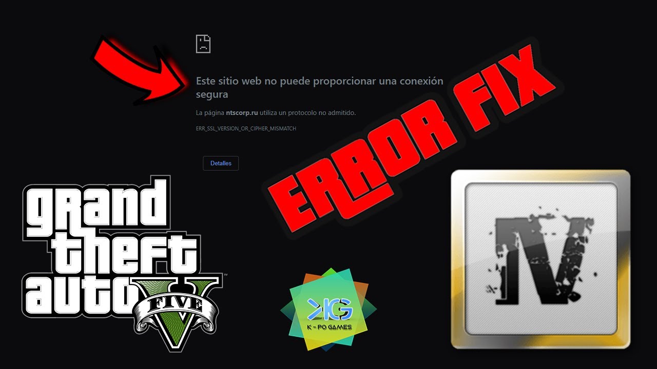 OPEN IV Download ERROR FIX (2022) Este Sitio Web No Puede Proporcionar ...