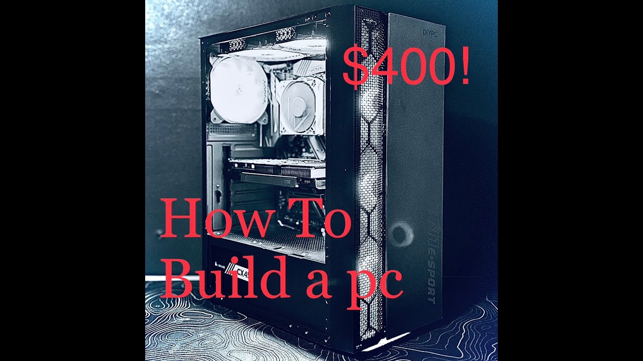 Black Pc build Tutorial - YouTube