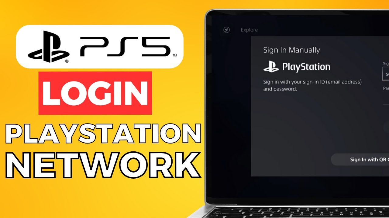 How To Login Playstation Network On PS5 (2024) Easy Guide - YouTube