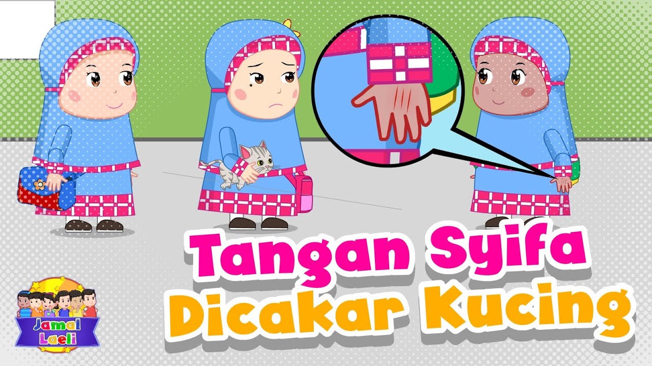 Tangan Syifa Dicakar Kucing - Jamal Laeli Series Official - YouTube