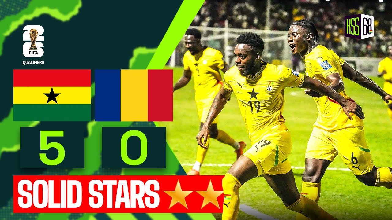 Solid 5 star performance from our stars🇬🇭🌟🌟🌟🌟🌟 - YouTube