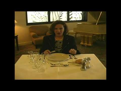 Table Manners & Etiquette for Dropping Silverware - YouTube