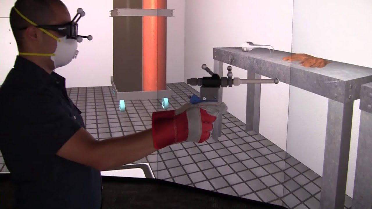 Rowan VR Lab - Cold Spray Training - YouTube