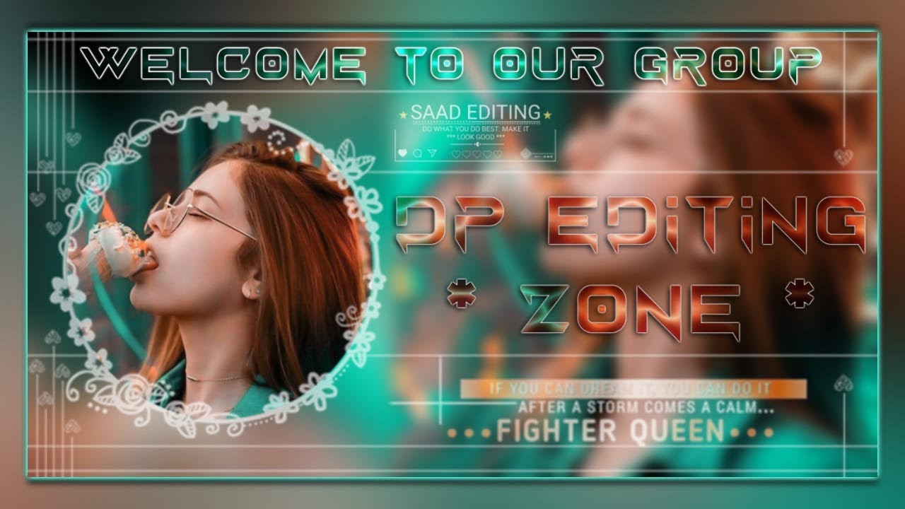 Group cover photo editing 2021 😮 | How to make Facebook cover photo ...