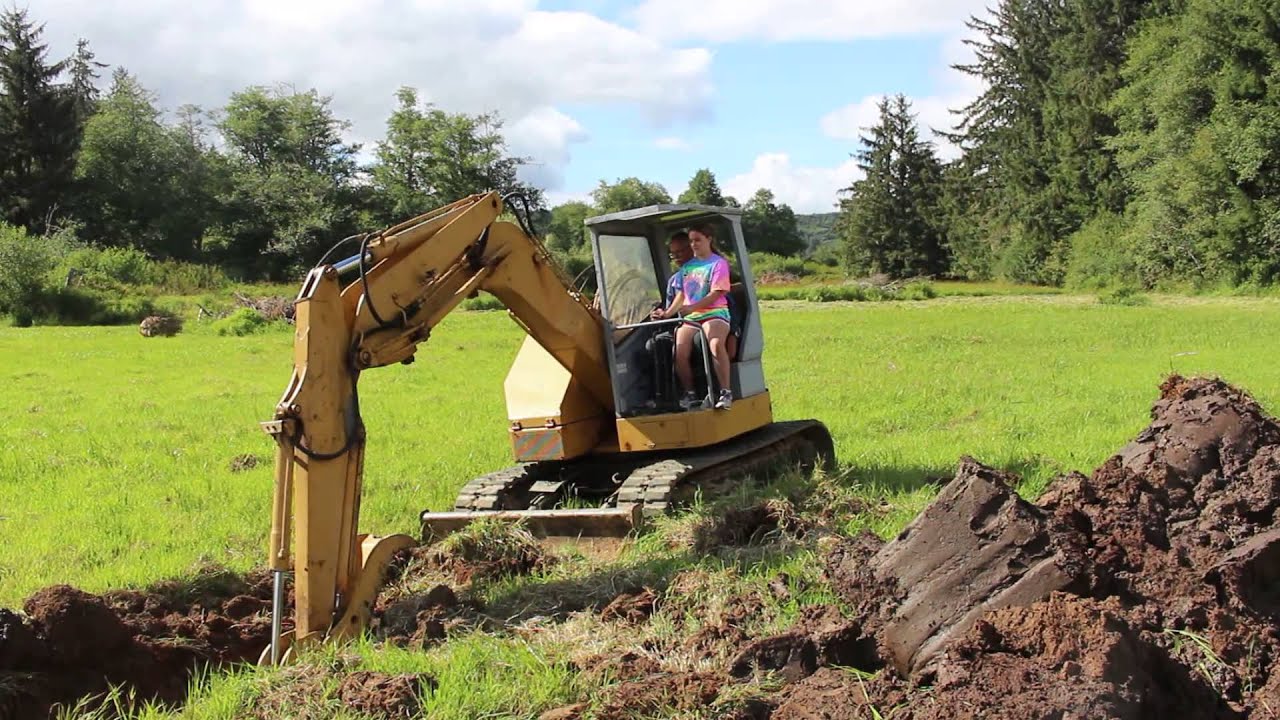 Granddaughter Digging Ditch - YouTube