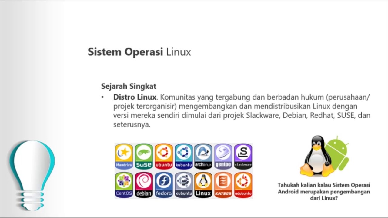 SEJARAH LINUX DAN TUTORIAL MENGGUNAKAN COMMAND LINE PADA TERMINAL PADA ...