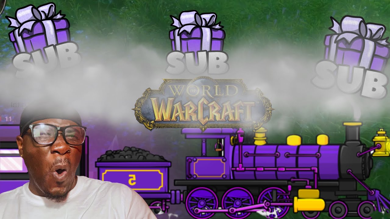 I GOT MY FIRST WORLD OF WARCRAFT HYPE TRAIN … - YouTube