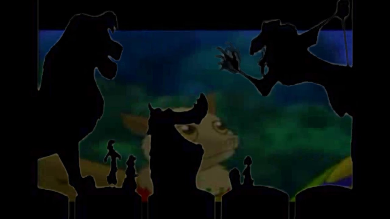 Disney characters make Timon and Pumbaa rewind Stellaluna - YouTube