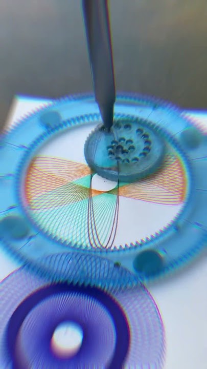 Watch This Spirograph Make Crazy Cool Patterns! - YouTube