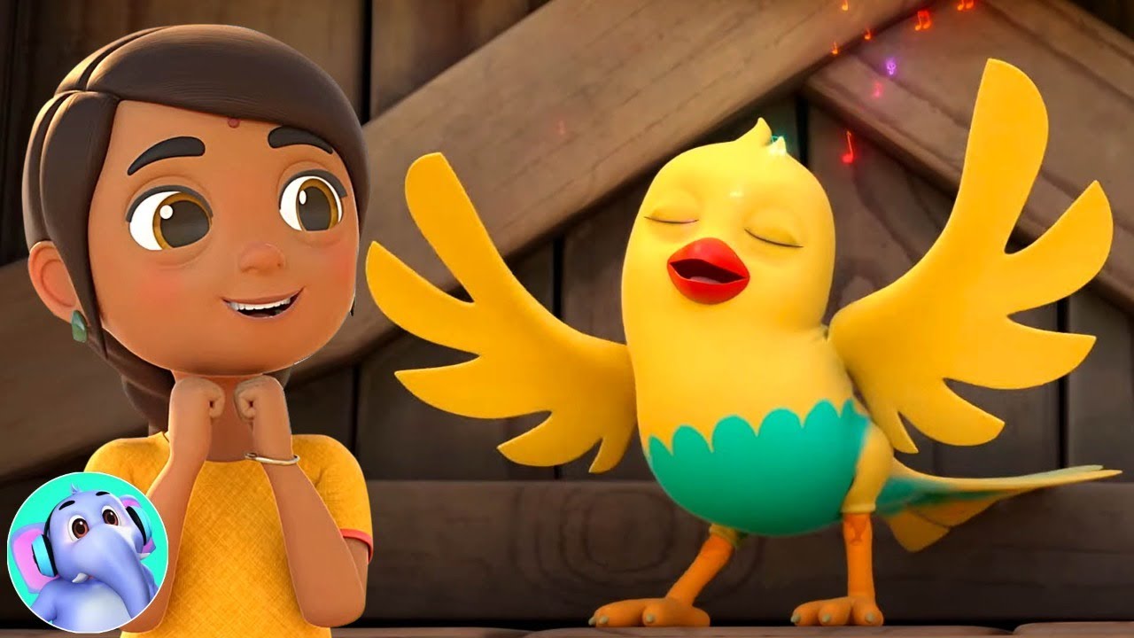 Chidiya Rani, चिड़िया रानी, Hindi Rhyme and Kids Song - YouTube