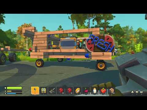 Scrap Mechanic Building And Surviving Part 9 - YouTube