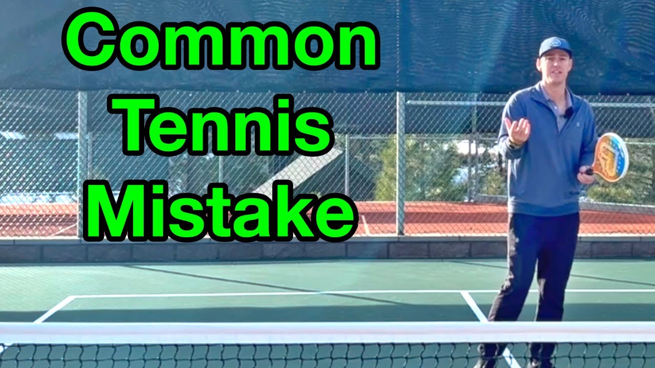 Most Common Tennis Technique Mistake (Spec Tennis) - YouTube