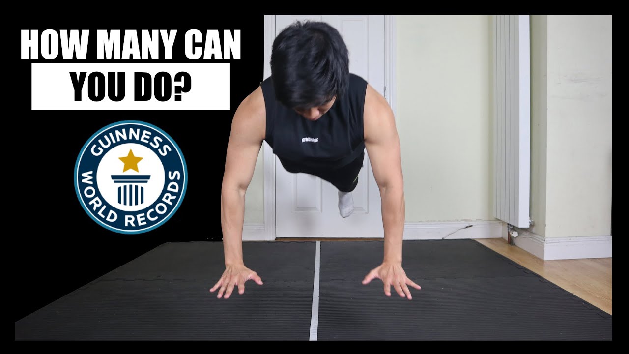 I Attempted The Most Jump Push Ups in 60 seconds | Challenge Video ...