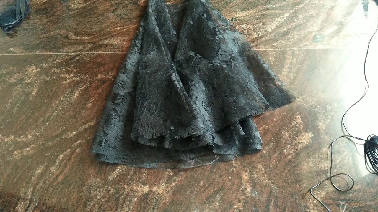 Easy cape cutting and sticking method - YouTube