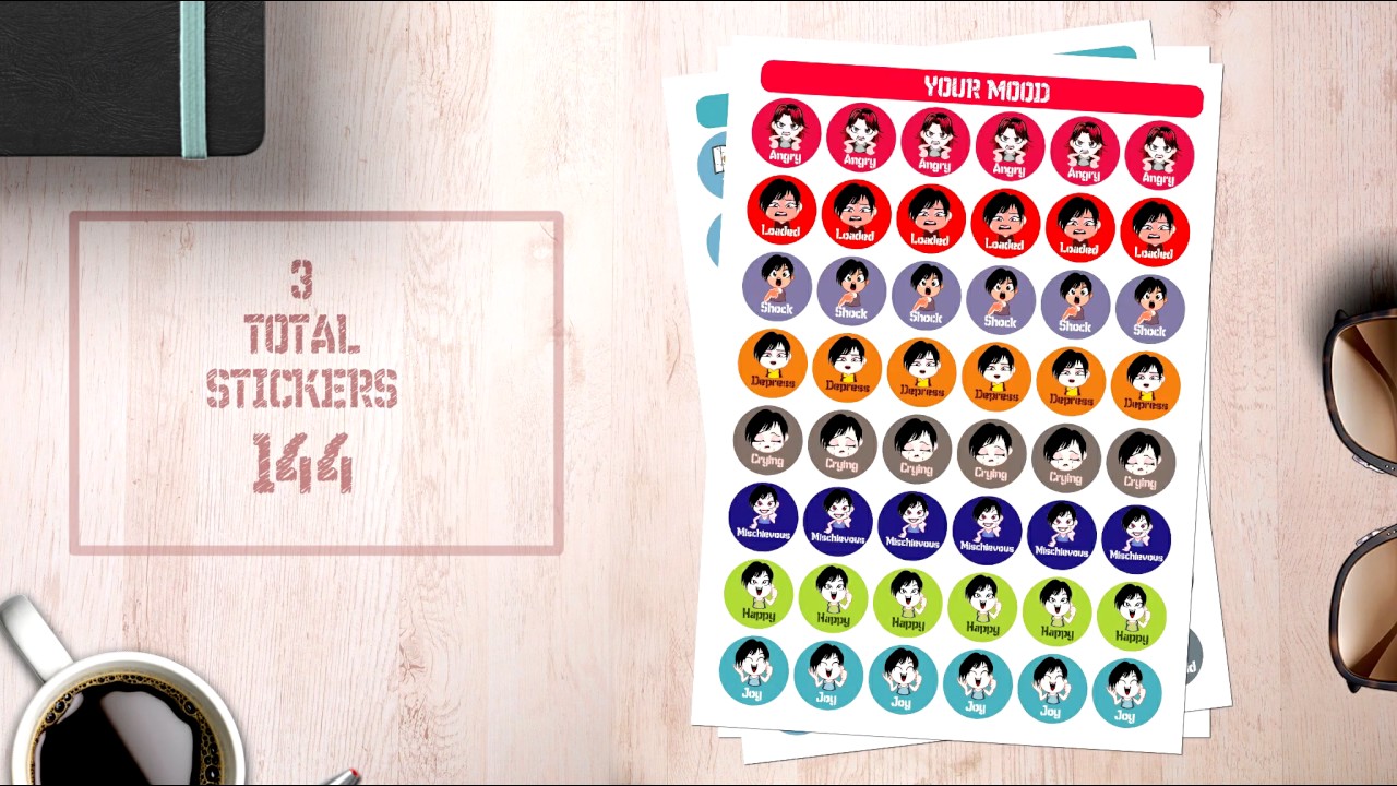 Fabulous Sticker Project - Stickers for EVERY Occasion! - YouTube