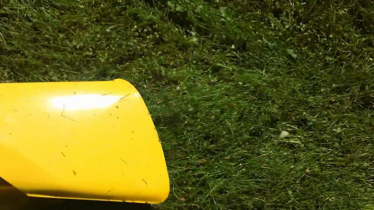 John Deere 111 in action 7 7 2012 - YouTube