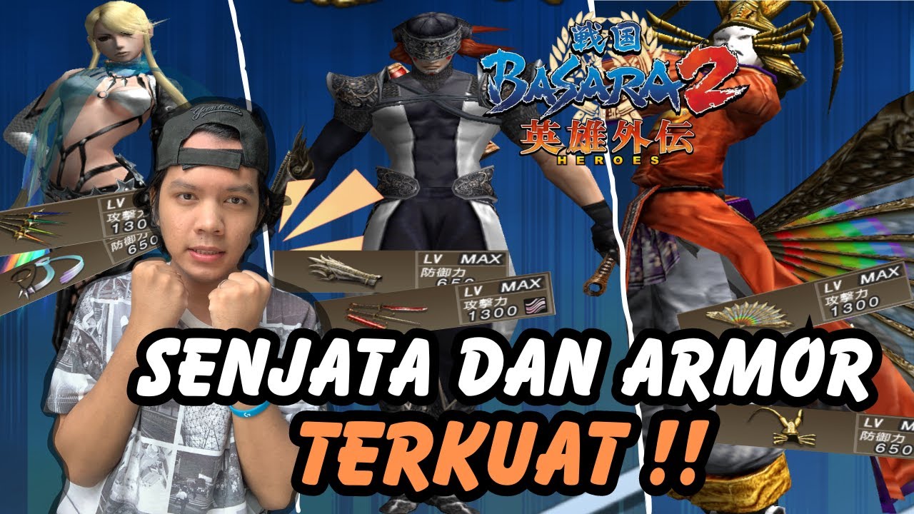 AKU MEREVIEW SEMUA SENJATA DAN ARMOR TERDEWA di Sengoku Basara 2 Heroes ...