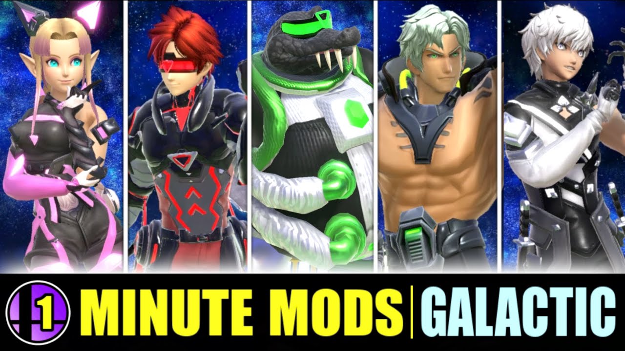 Galactic Force Outfits in SMASH ULTIMATE! (Part 2) - YouTube