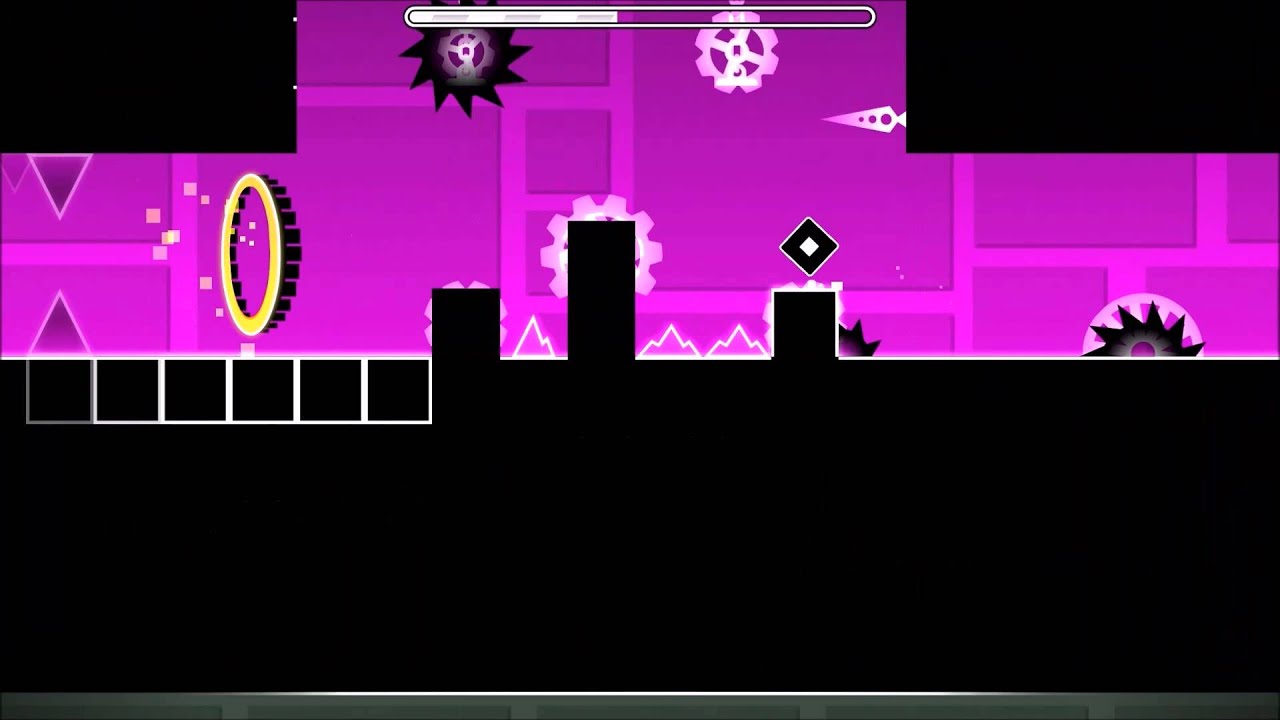 Geometry Dash Demon Level - Demon Mixed - Complete - YouTube