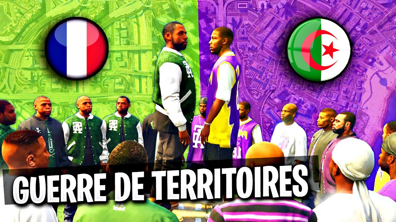 GTA 5 💥 GUERRE DE TERRITOIRES #01(Isaac Frostify mods) - YouTube