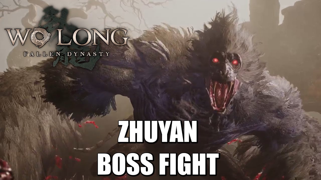 Wo Long: Fallen Dynasty | Zhuyan | Boss Fights - YouTube
