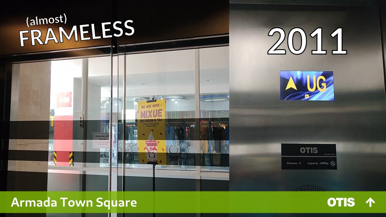 OTIS GeN2 Scenic Elevators · Armada Town Square, Magelang Reg. - YouTube