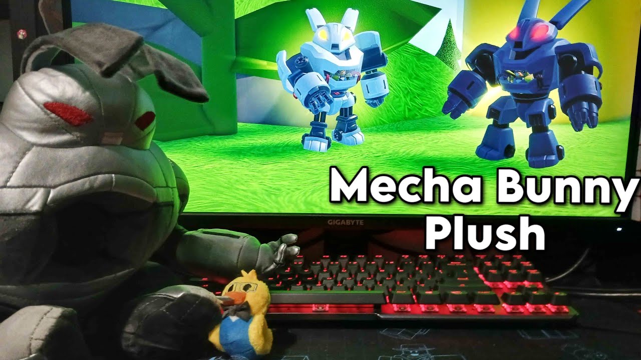 My Mecha Bunny Plush Arrived (Showcase and Review) | Tower Defense ...