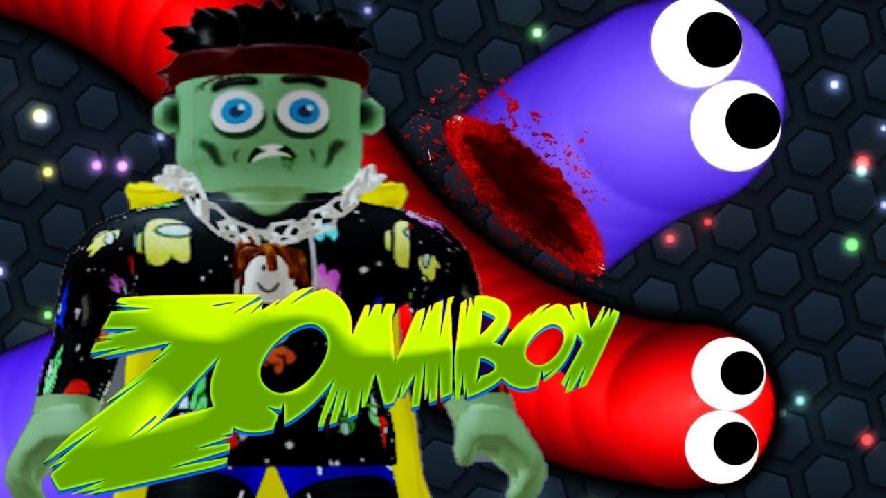 Roblox Slither io Simulator ZOMBOY - YouTube