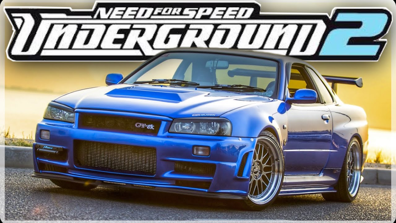 NFS: UNDERGROUND 2 | PEGUEI O EXTRAORDINÁRIO NISSAN SKYLINE GTR-R R34 ...