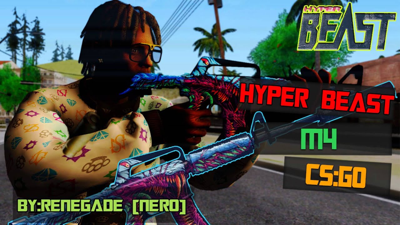 Gta Sa: M4 Hyper Bestia/Beast | CS:GO | 2015 - YouTube