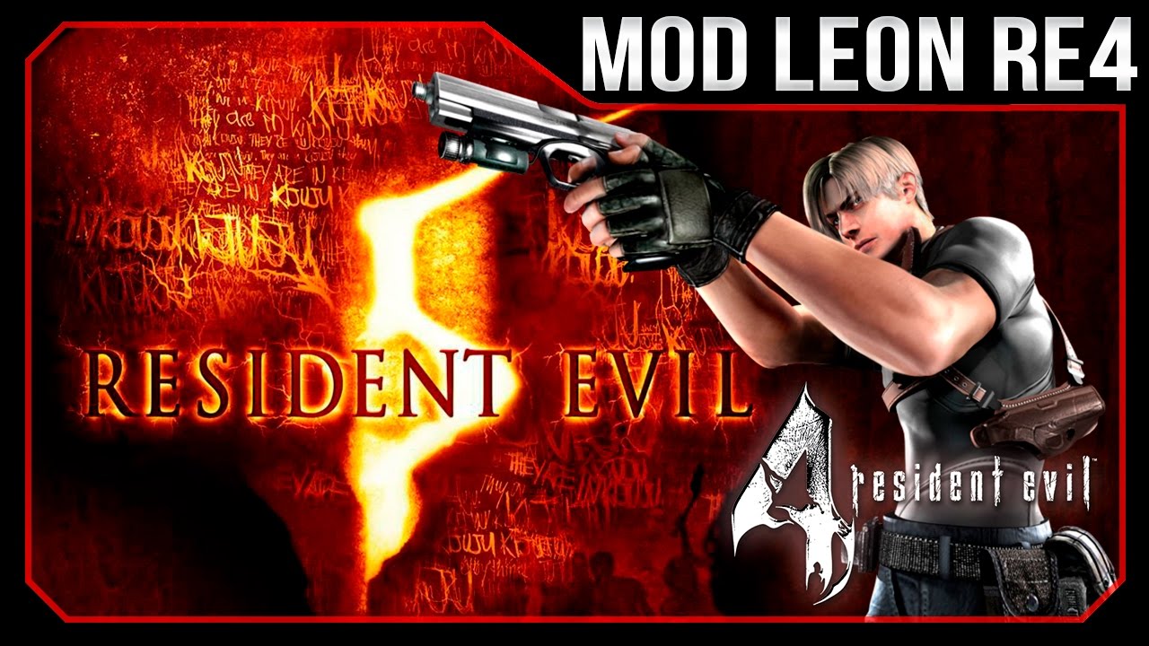 Resident Evil 5 Gold Edition - MOD Leon S. Kennedy RE4 (Chris BSAA ...