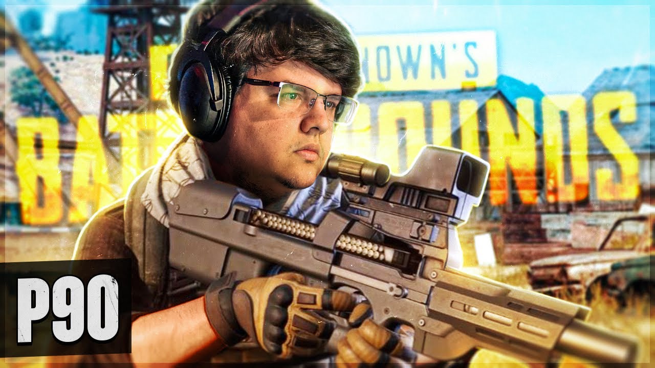 PRIMEIRA VEZ COM A NOVA P90 NO PUBG!! - YouTube